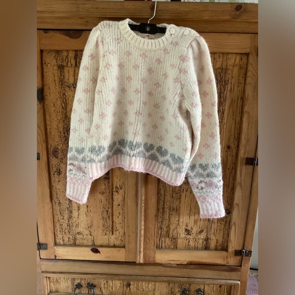 LoveShackFancy | Sweaters | Loveshackfancy Heart Sweater | Poshmark